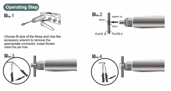 Spero: heavy Duty Hand Riveter | E-weal