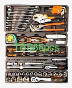 85pcs Metal Tool-Box Kit Set | E-weal