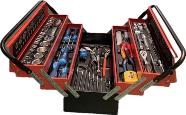 (Spero-87pcs Metal Tool-Box Kit | E-weal