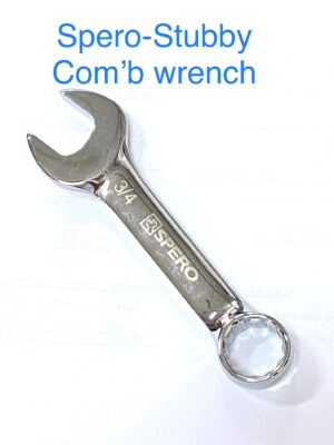 Spero-Stubby Combination Wrench (m/m) | E-weal
