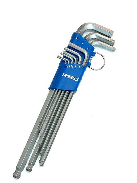 Spero- Twistop Ball Head Hex Key Set 9pc m/m | E-weal