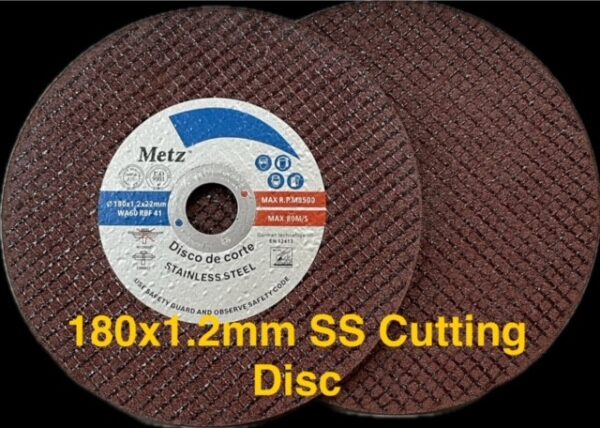 Cutting Disc For S/S 180×1.2mm (Pack In 25pcs) | E-weal