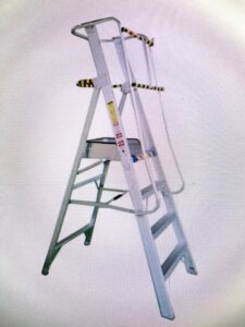 XG Aluminium Platform Ladder with Handle | E-weal